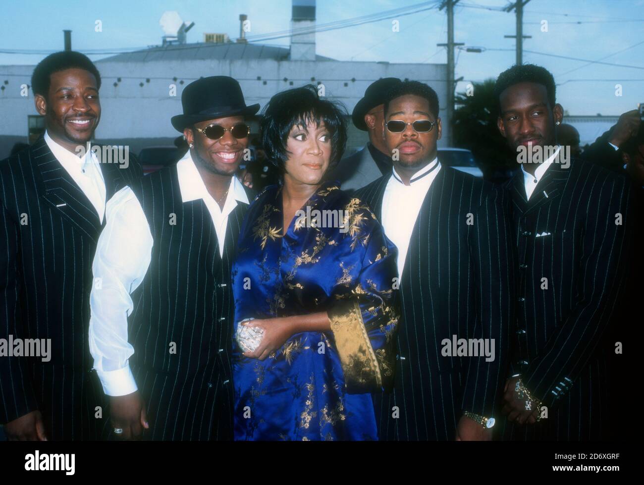 Los Angeles, California, USA 29th March 1996 (L-R Boyz II Men Singers ...
