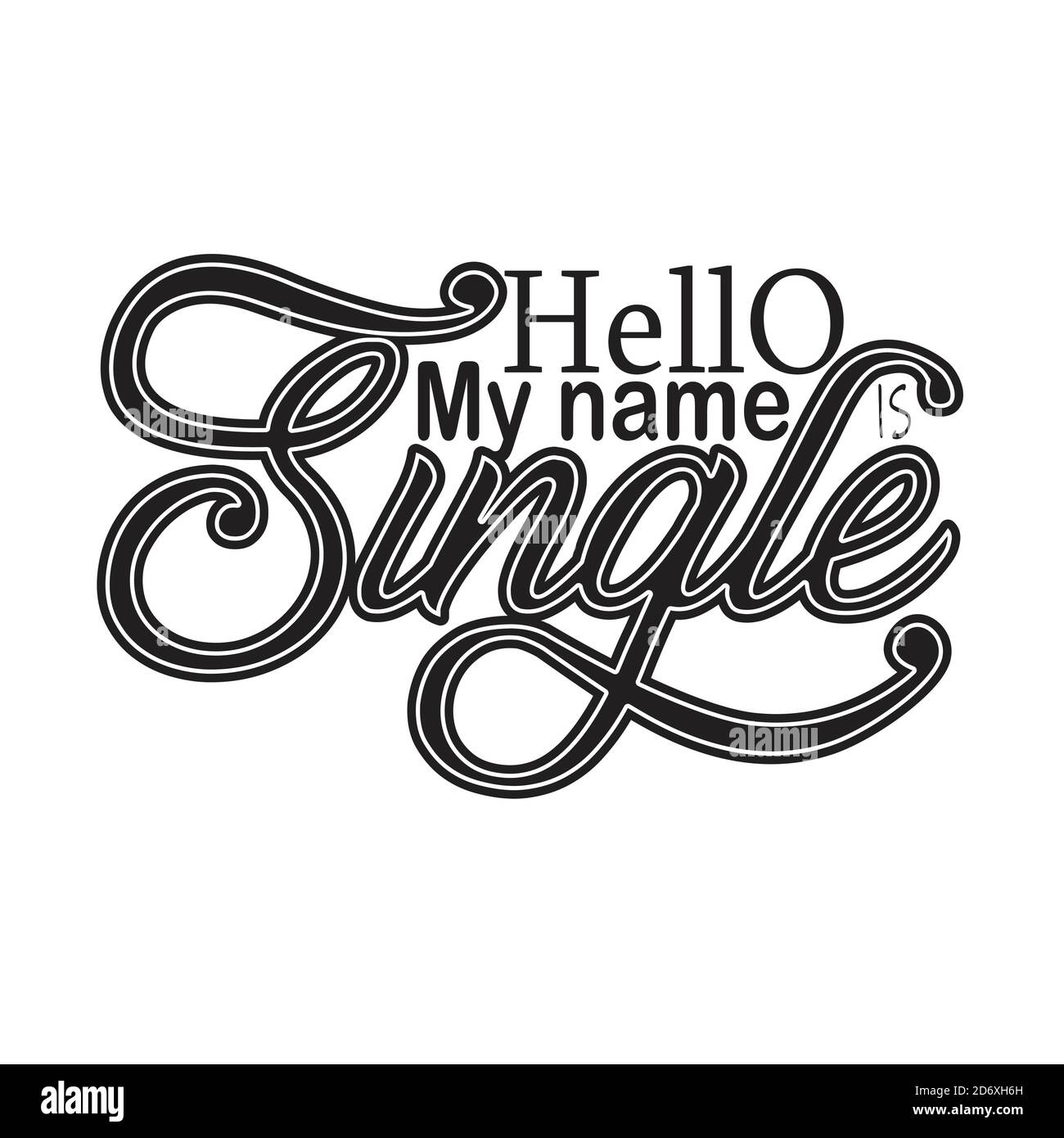 Humorous name Stock Vector Images - Alamy