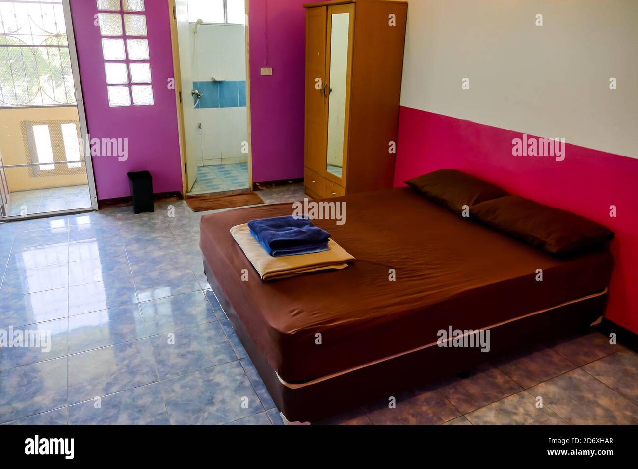 Beautiful photo of Bad Hotel Room, Bangkok City taken in thailand Stock ...