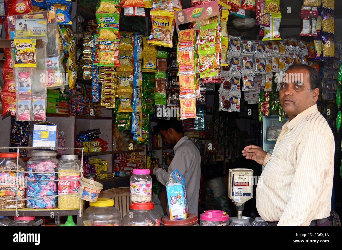 A retail grocery shop Stock Photo - Alamy