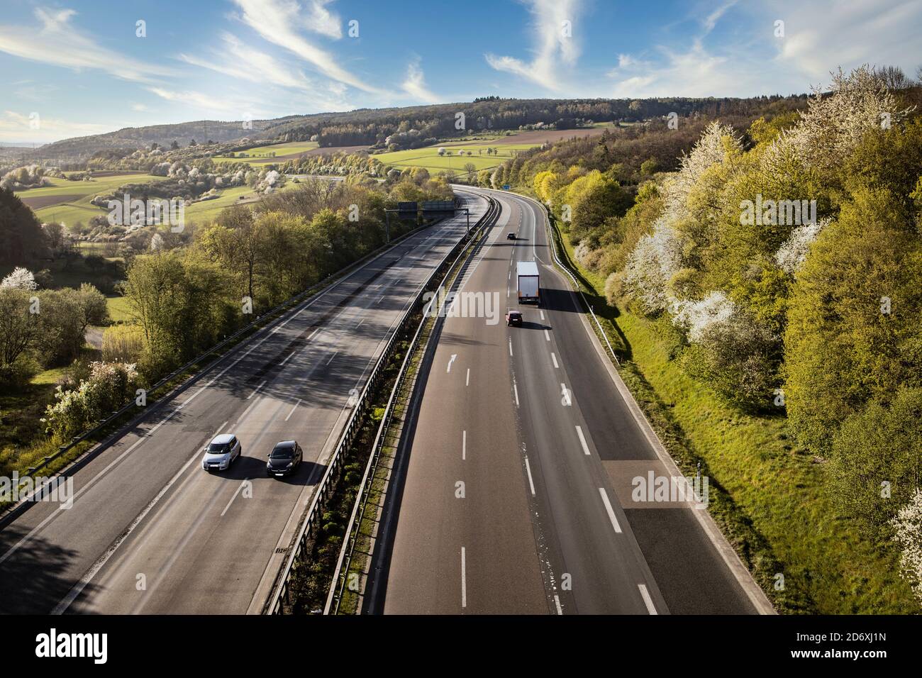 Germany autobahn straight hi-res stock photography and images - Alamy