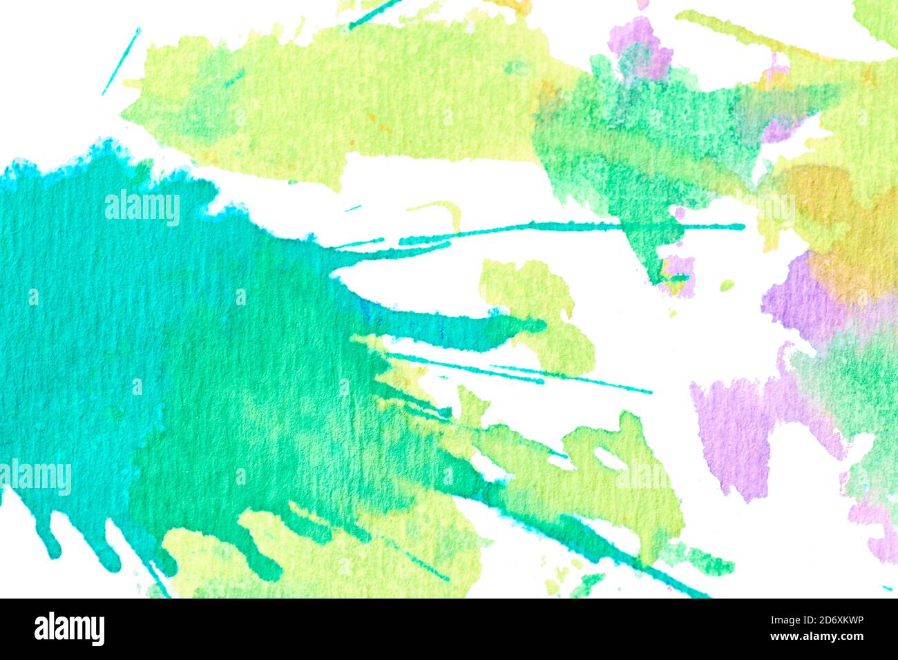 Abstract colorful watercolor splash texture background Stock Photo - Alamy