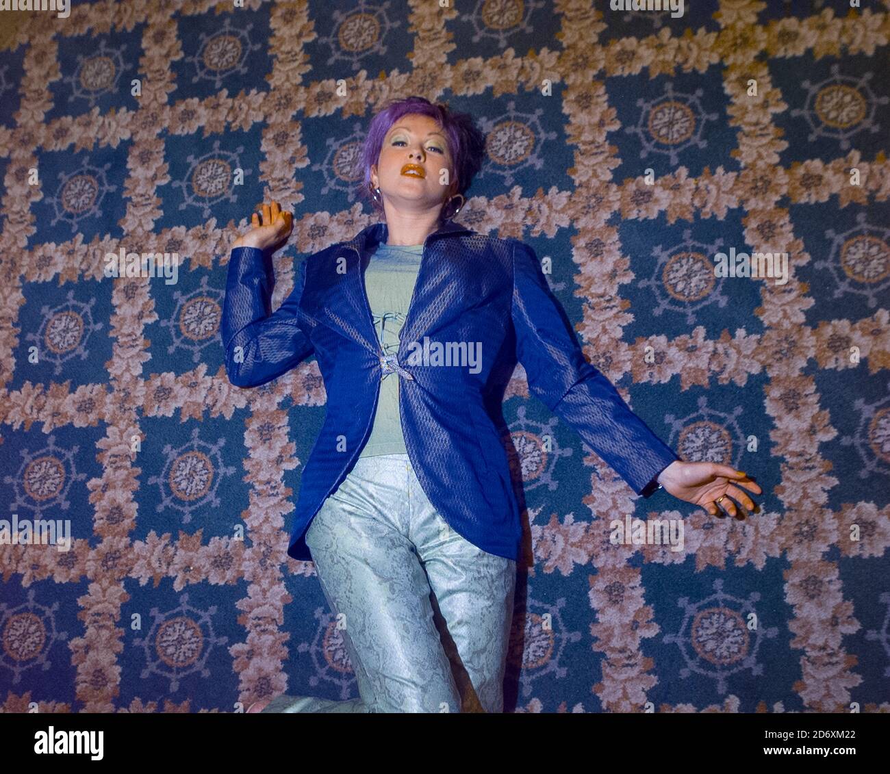 Singer Cyndi Lauper poses for portraits in New York on February 18 ...