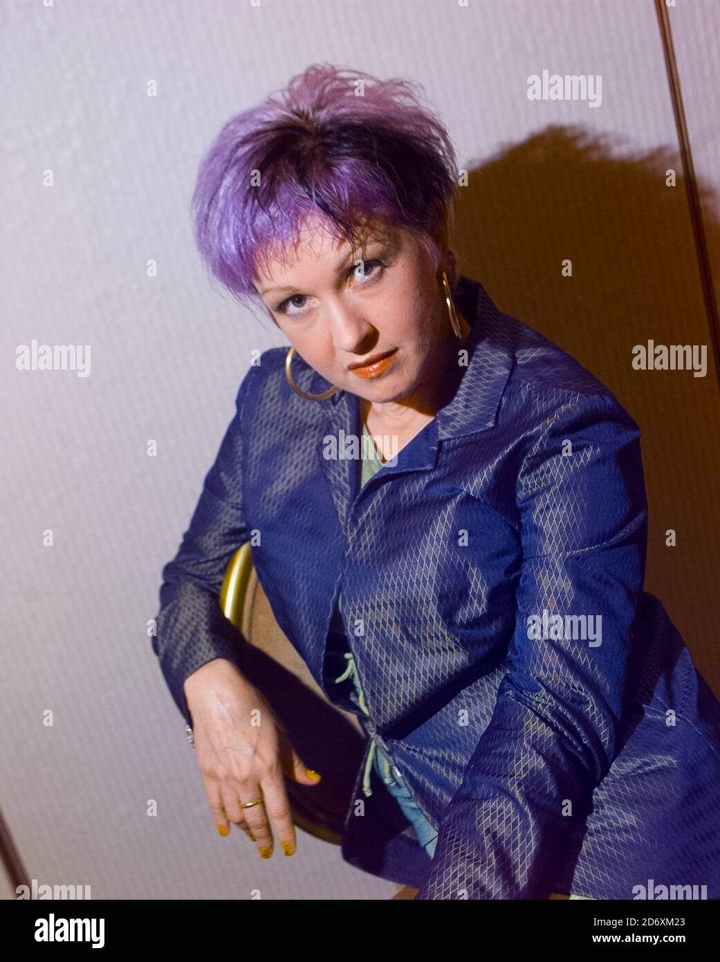 Singer Cyndi Lauper poses for portraits in New York on February 18 ...