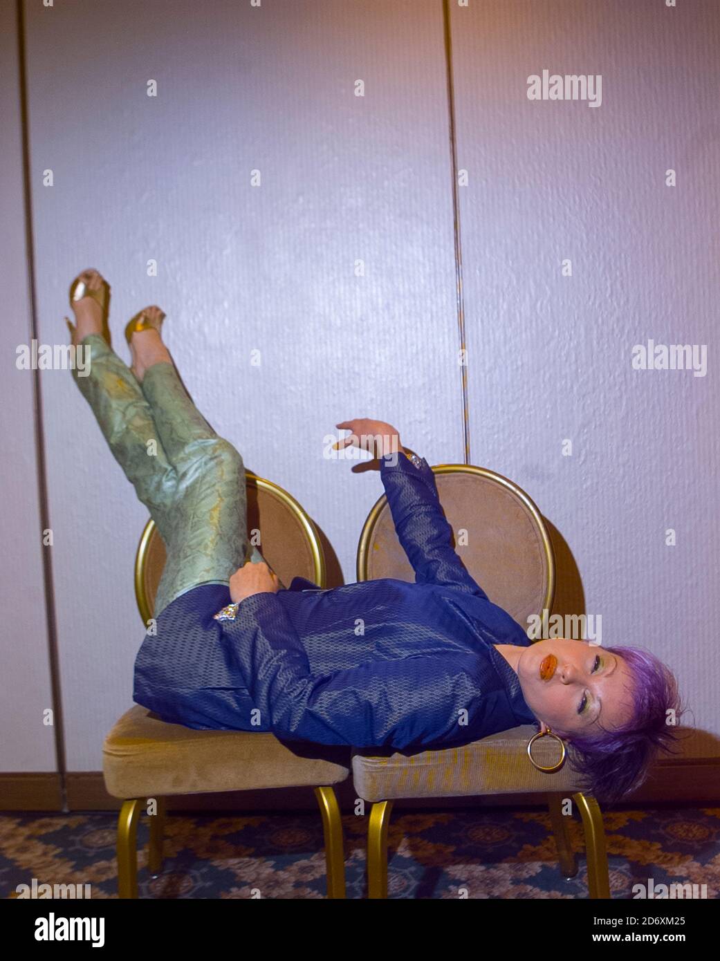 Singer Cyndi Lauper poses for portraits in New York on February 18 ...