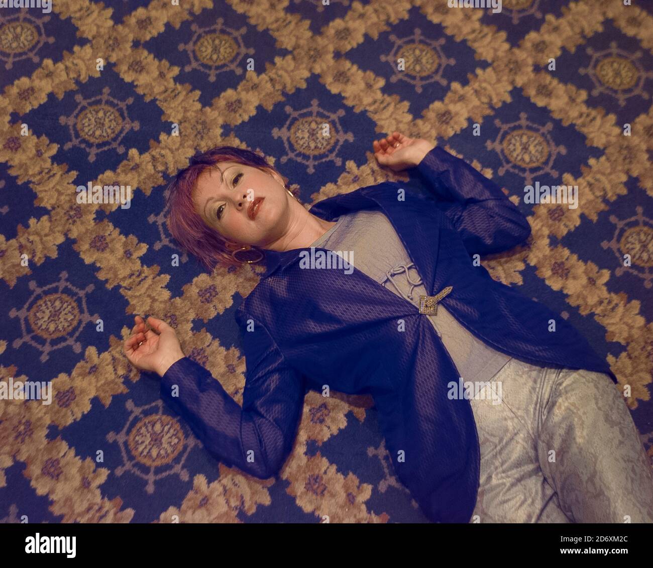 Singer Cyndi Lauper poses for portraits in New York on February 18 ...