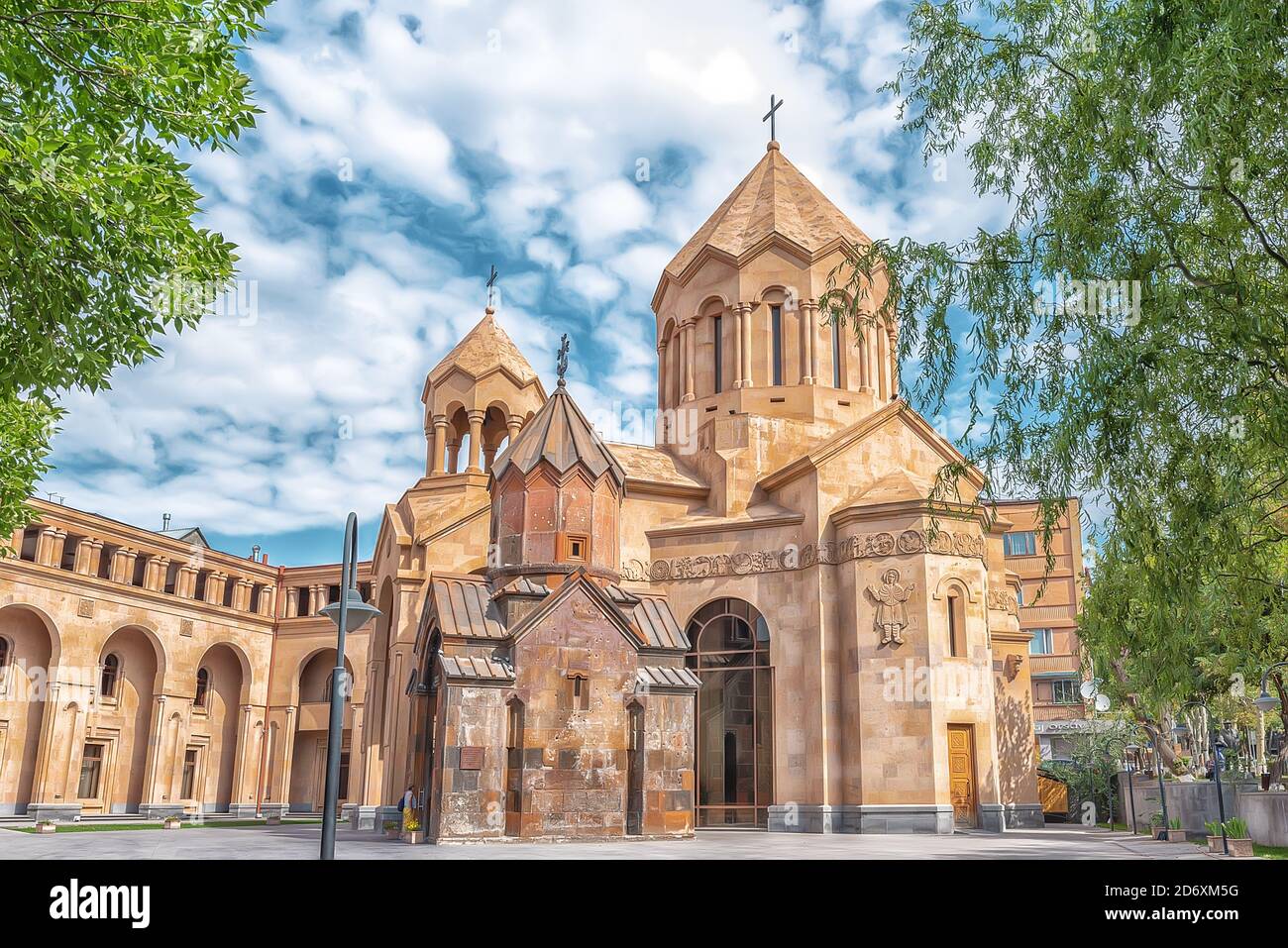 Yerevan, Armenia - September 26, 2019: Katoghike Holy Mother of God ...