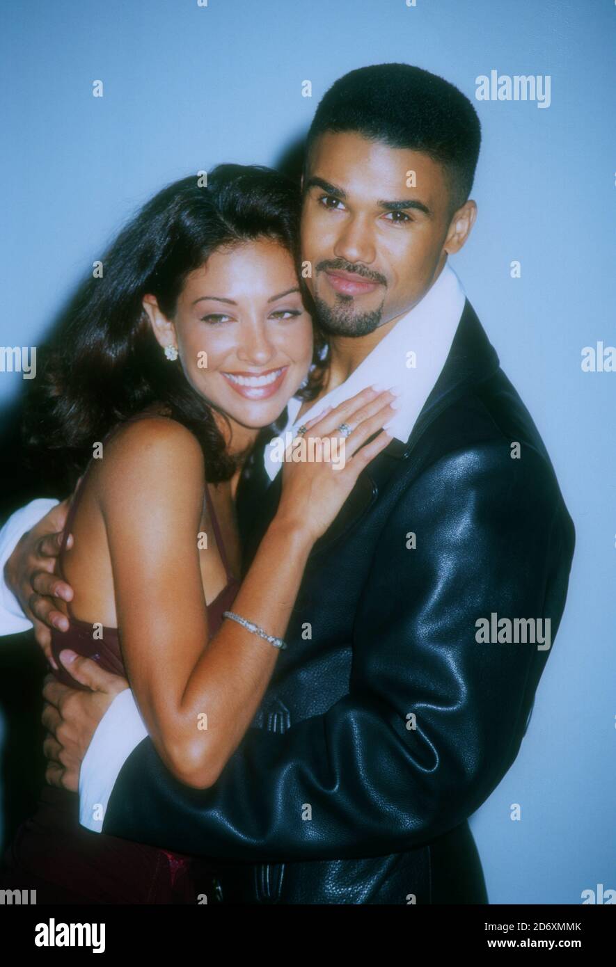 Los Angeles, California, USA 29th March 1996 Actress Idalis DeLeon and actor Shemar Moore attend ...
