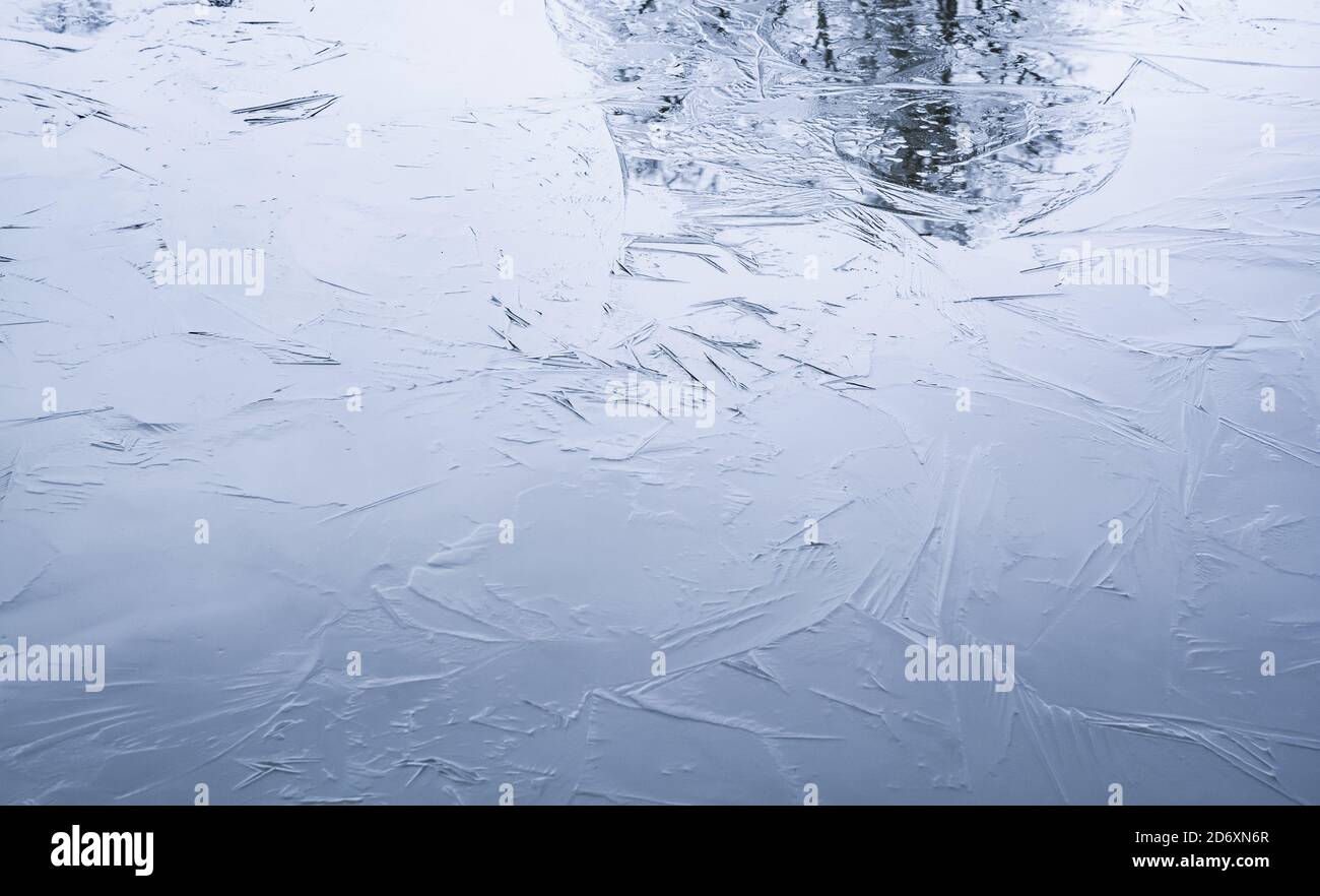 Thin ice lake hi-res stock photography and images - Alamy