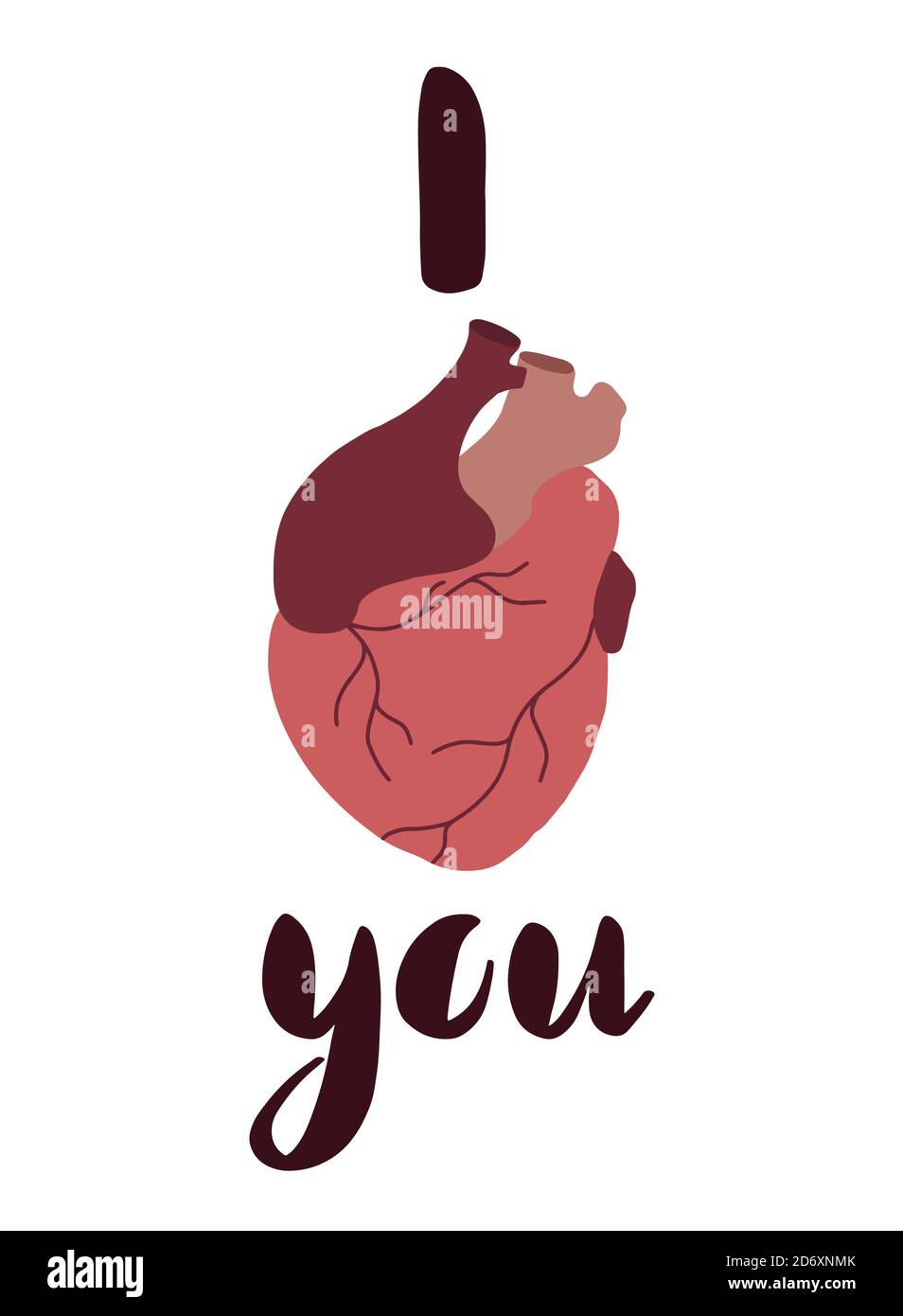 Love human heart sign handwriting Stock Vector Images - Alamy