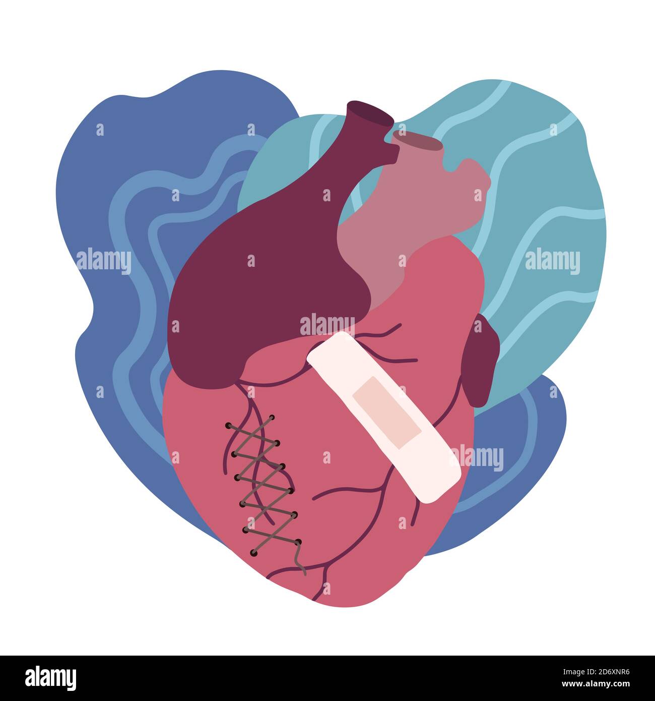 Heartbreak illness Stock Vector Images - Alamy