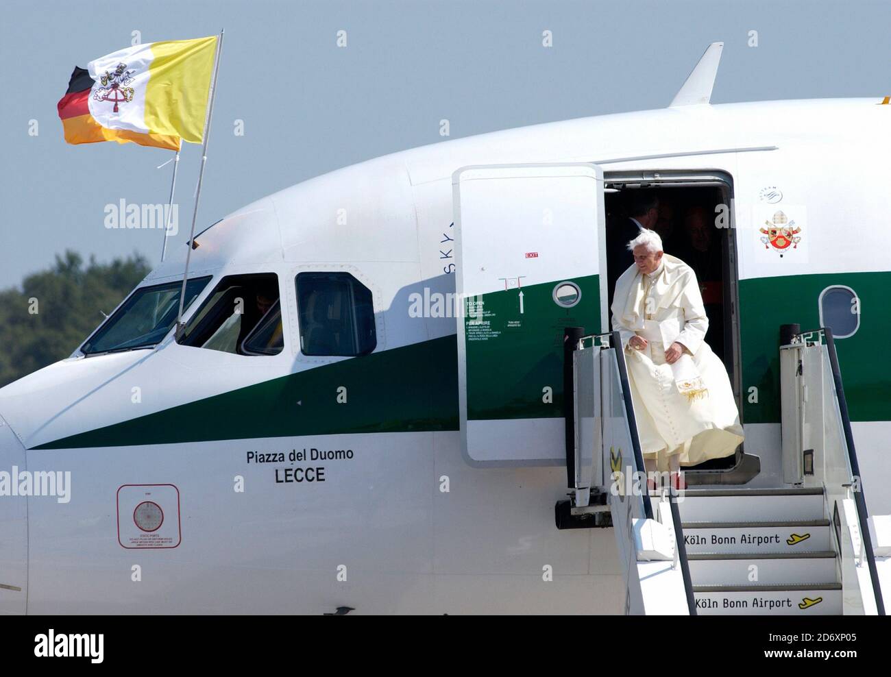 World Youth day in Germany , Cologne, 18.8.2005, Pope Benedict XVI ...