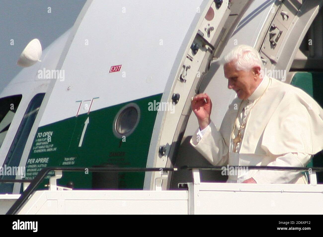 World Youth day in Germany , Cologne, 18.8.2005, Pope Benedict XVI ...