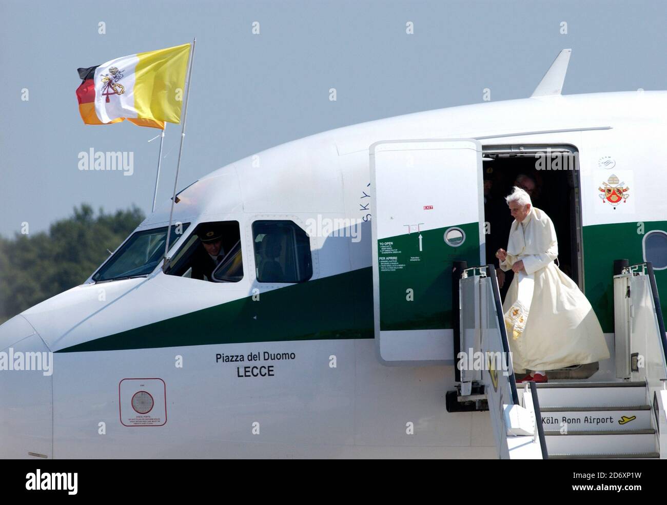 World Youth day in Germany , Cologne, 18.8.2005, Pope Benedict XVI ...