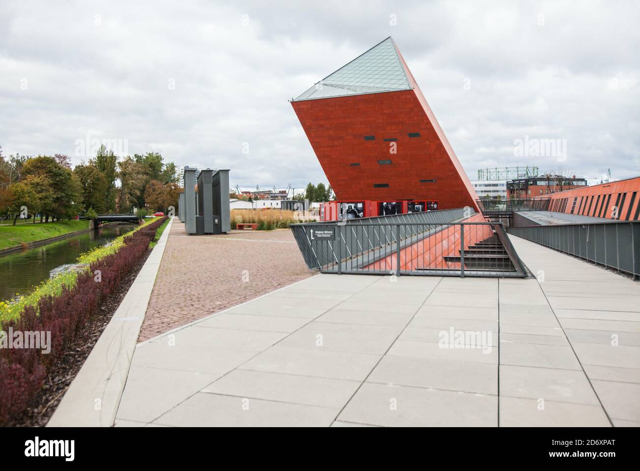The World War II Museum in Gdansk, Poland Stock Photo - Alamy