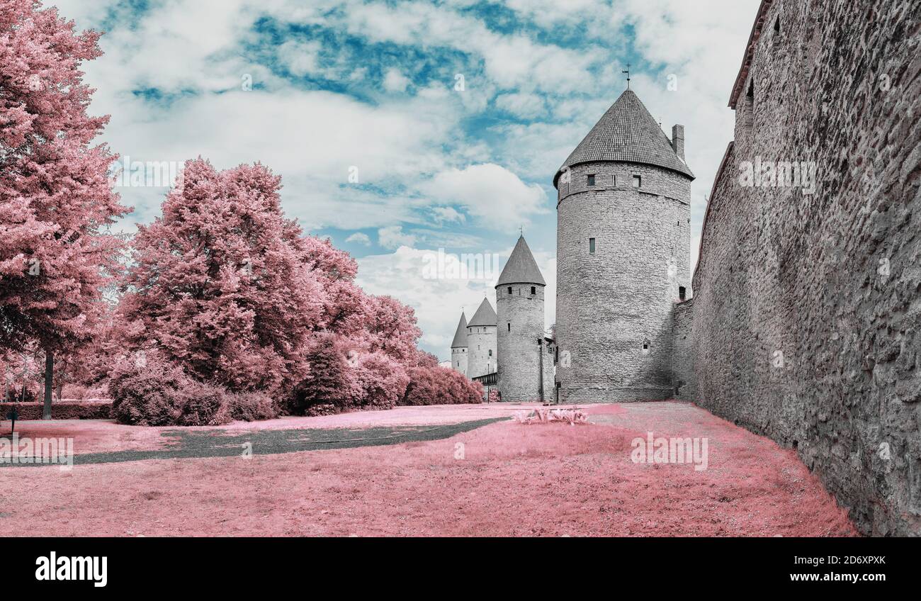 picturesque and very beautiful photos of Tallinn Stock Photo - Alamy
