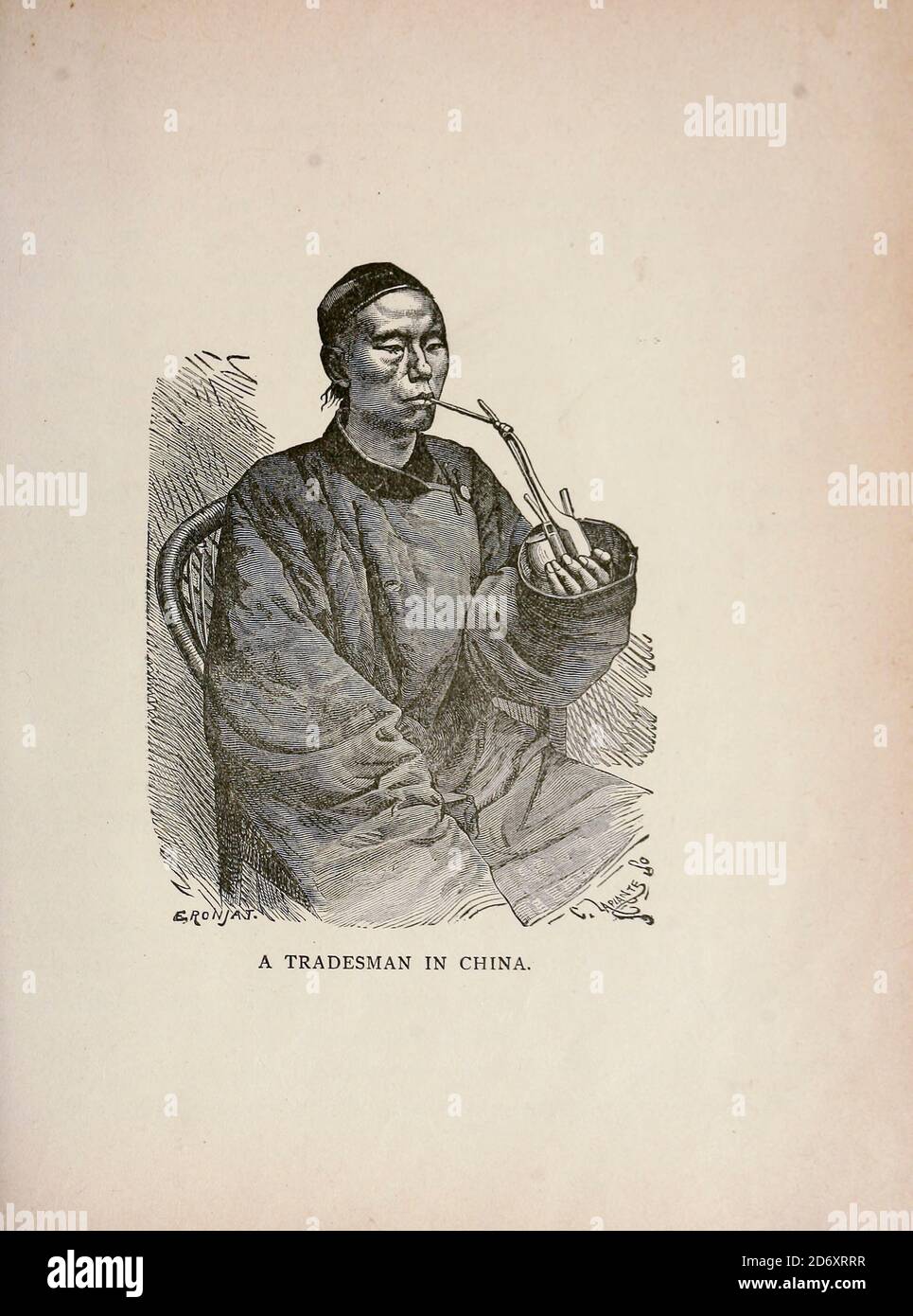 A tradesman in China from The merchant vessel : a sailor boy's voyages ...
