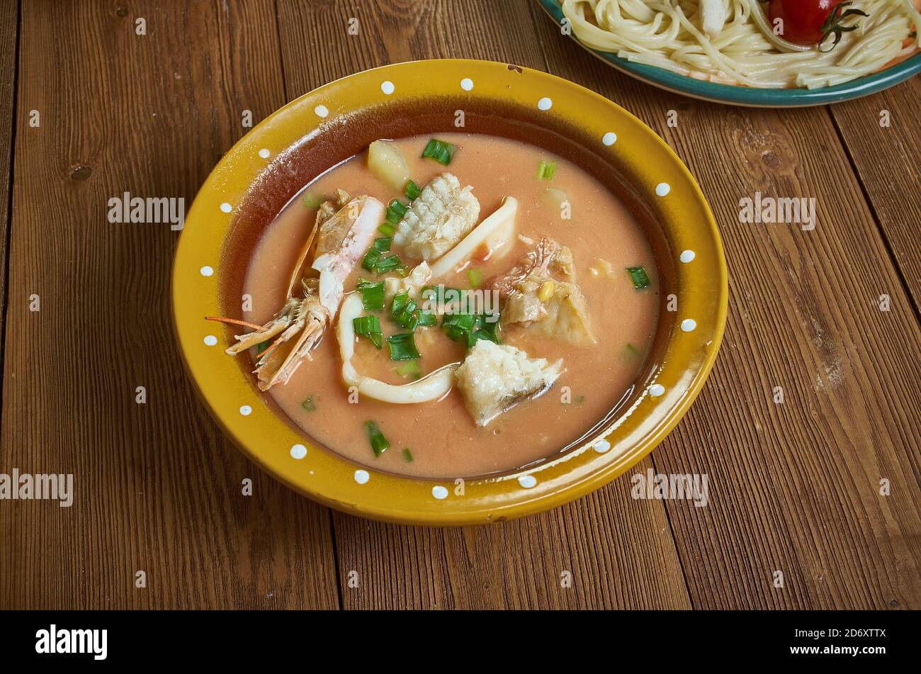 Ebbeh is a traditional African soup from The Gambia Stock Photo - Alamy