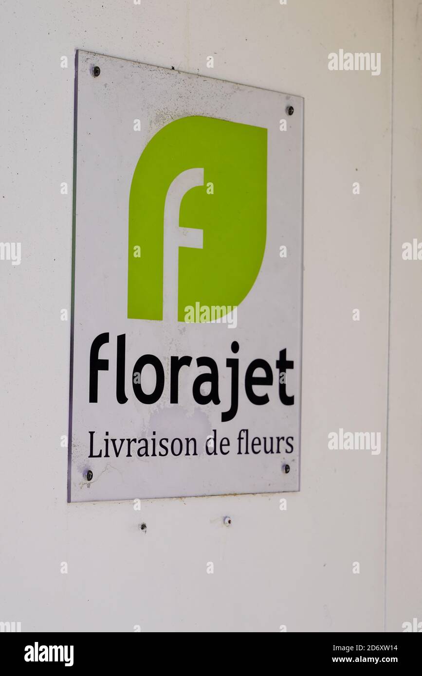 Bordeaux , Aquitaine / France - 16 10 2020 : florajet logo and sign ...