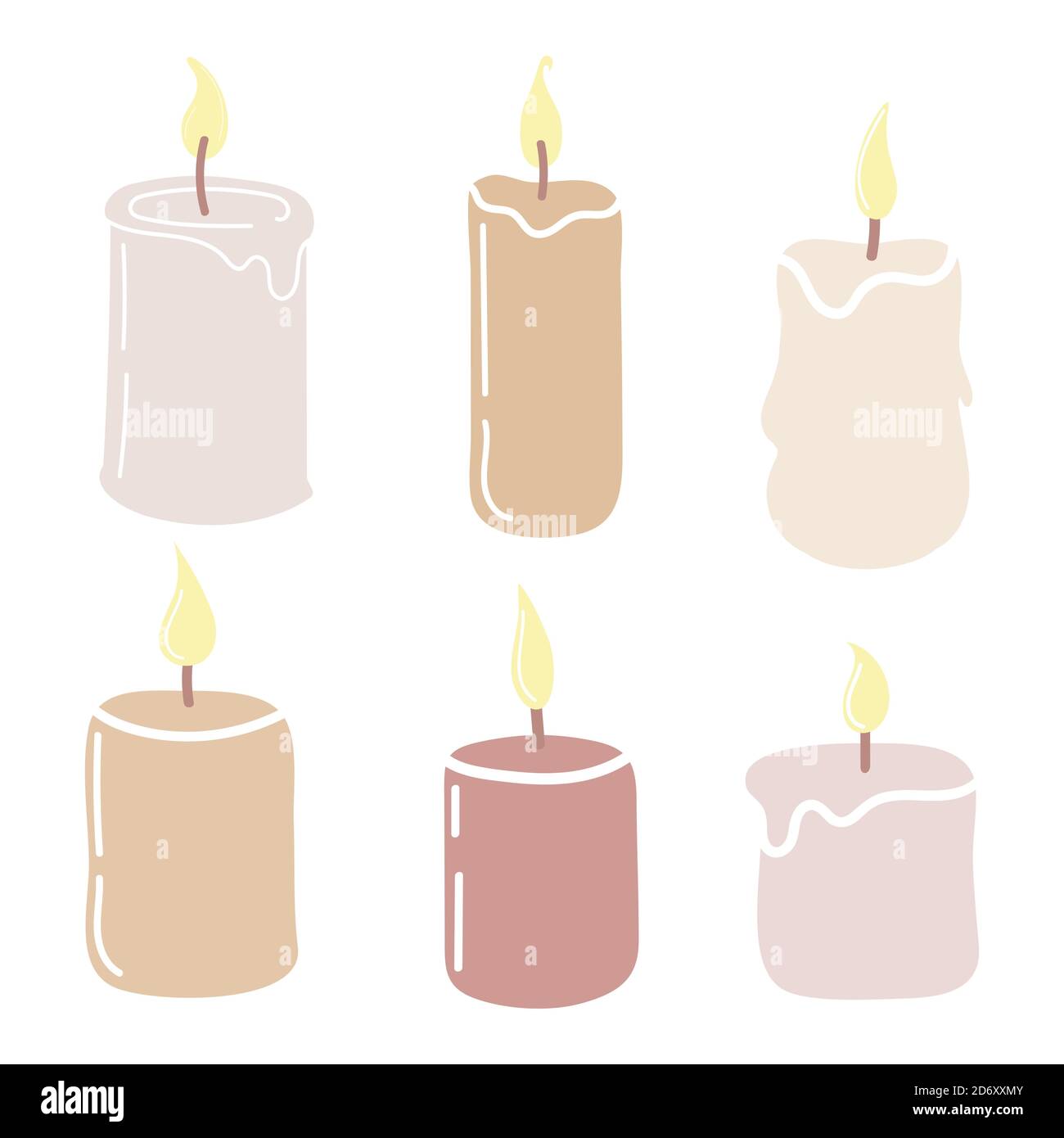 Luxury scented candle Stock Vector Images - Alamy