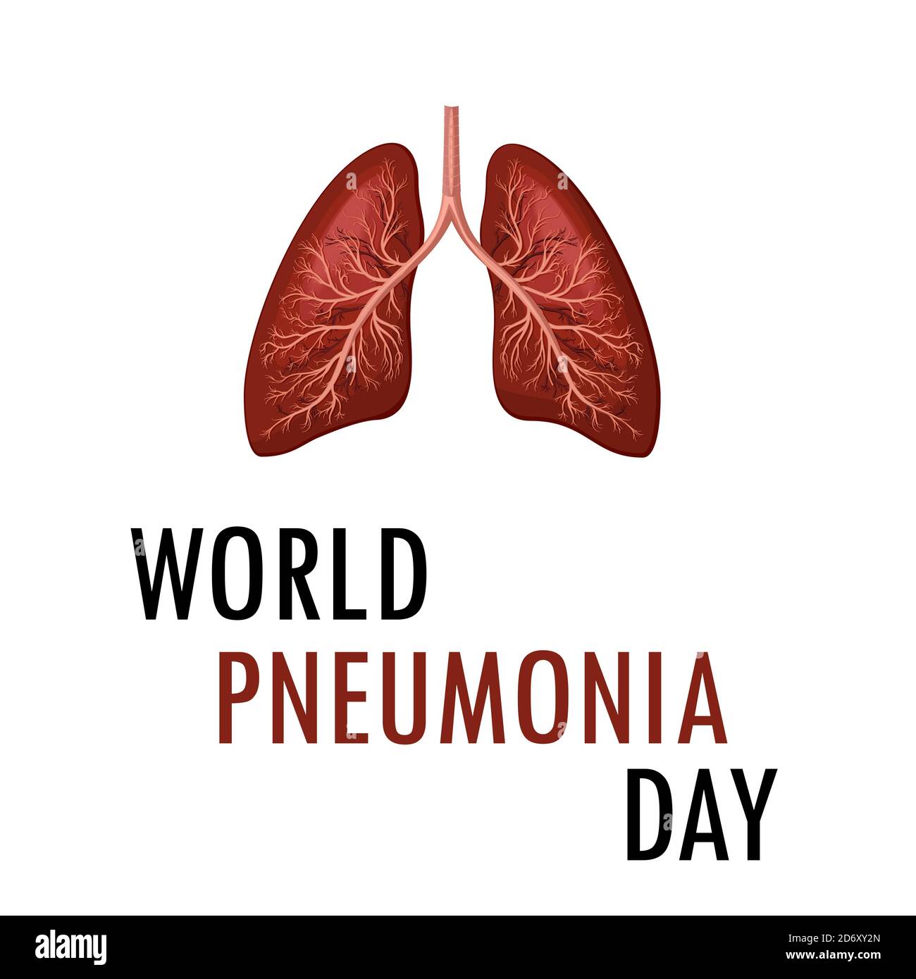 World Pneum Day 12 nov Vector ill Stock Vector Image & Art - Alamy