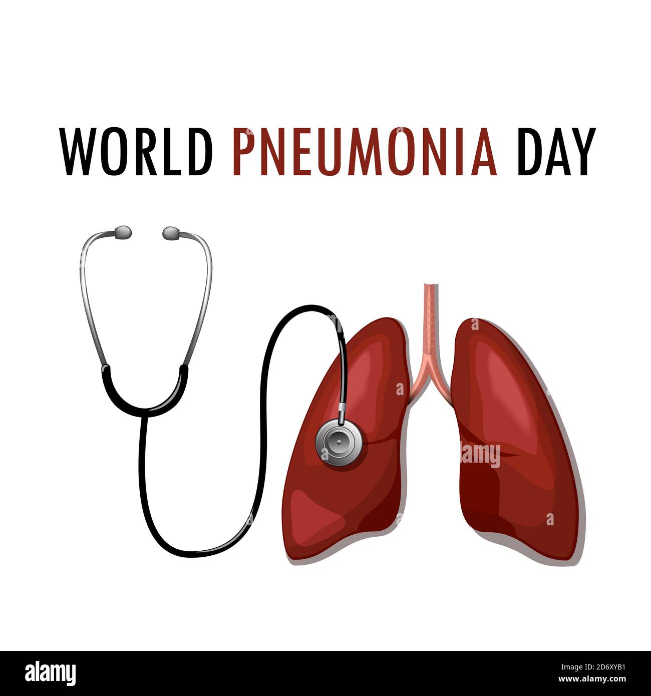 World Pneum Day 12 nov Vector ill Stock Vector Image & Art - Alamy