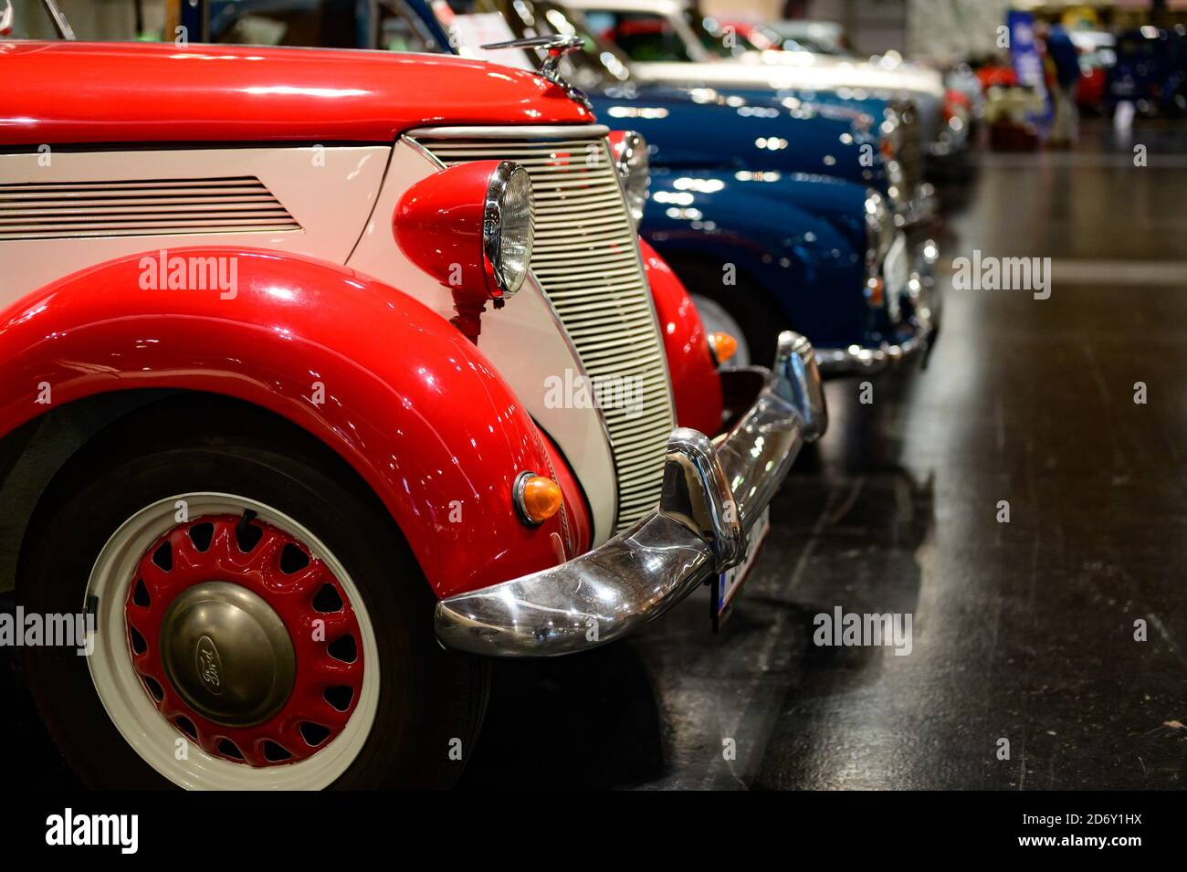 salzburg, austria, 17 oct 2020, classic expo, exhibition for vintage ...