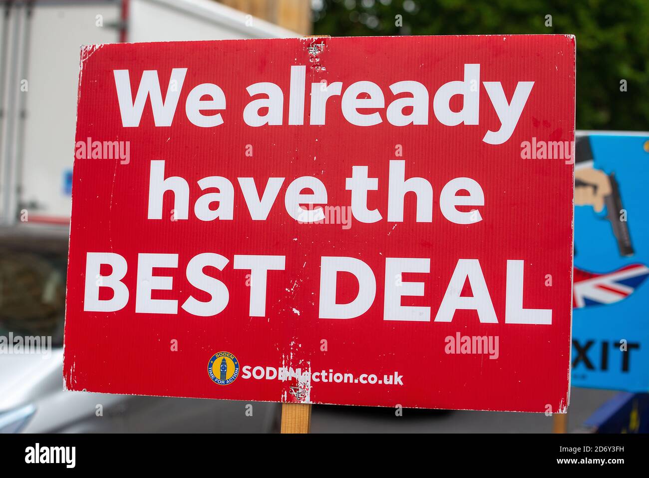 Brexit campaign poster hi-res stock photography and images - Alamy