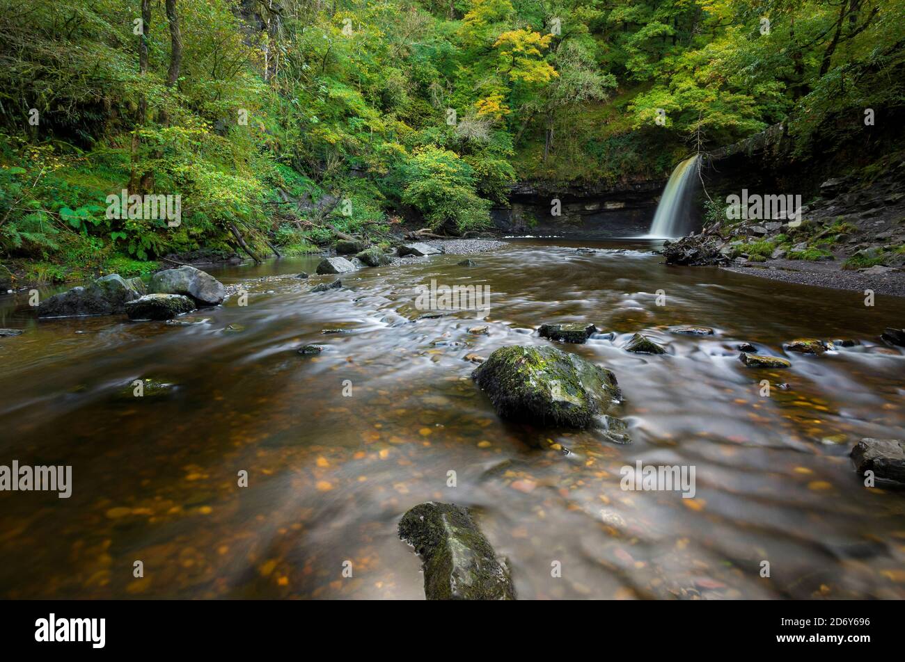 Sgwd Gwladus waterfall Stock Photo - Alamy