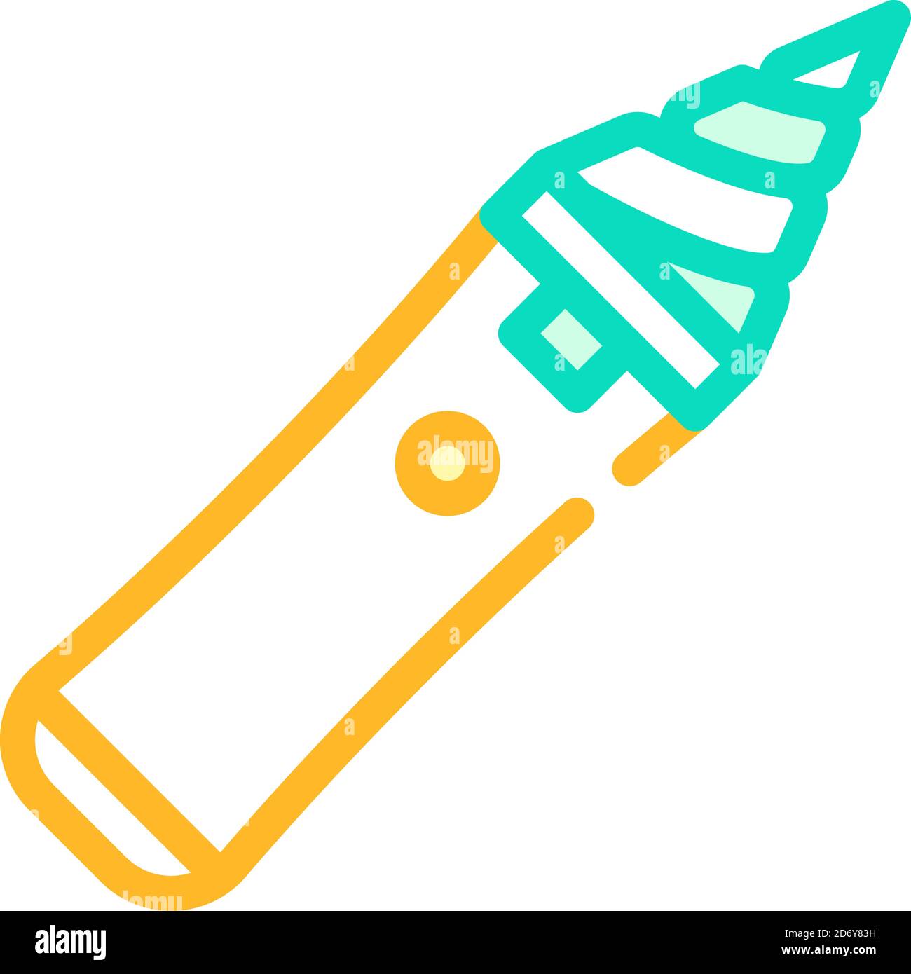 device for cleaning ears color icon vector illustration Stock Vector ...