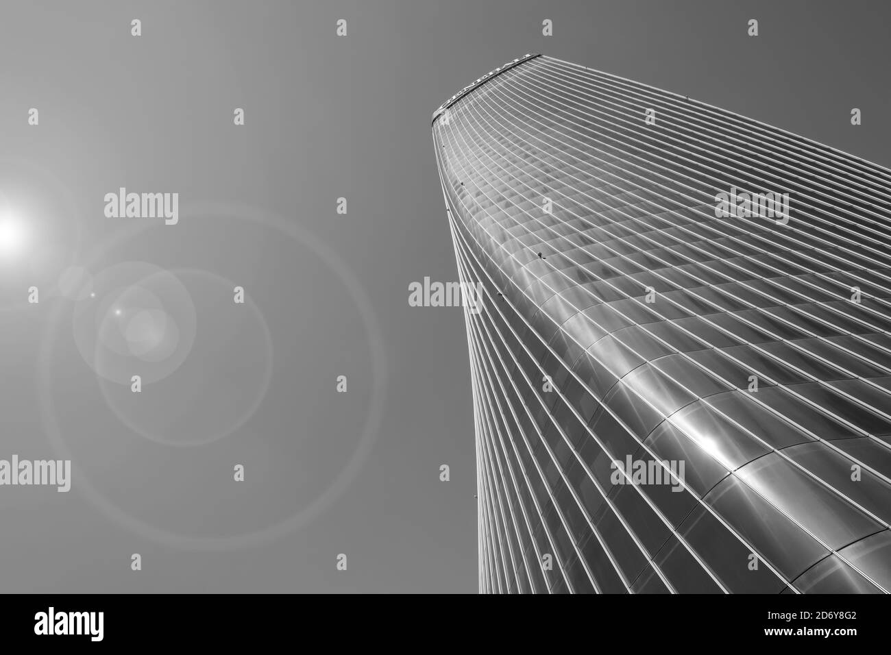 A view of the Hadid Tower, headquarter of the Generali Group in the ...