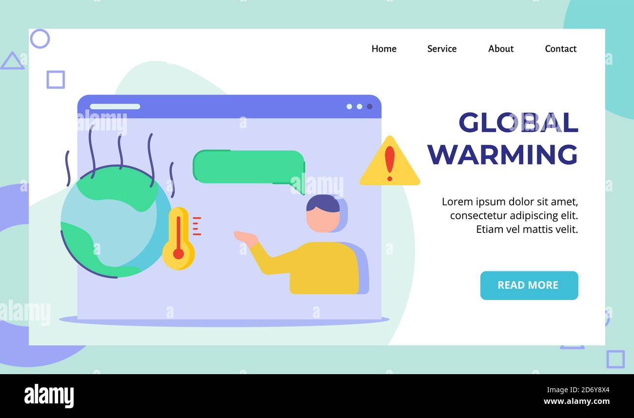 Environmental warning display Stock Vector Images - Alamy