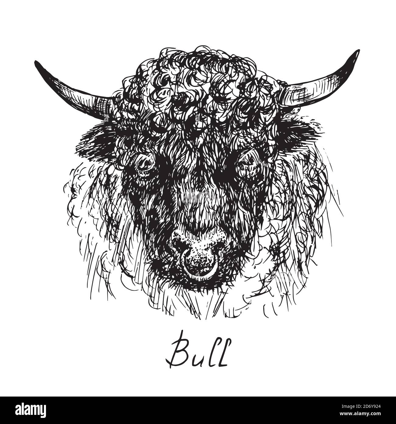 Bull With Nose Ring Tattoo