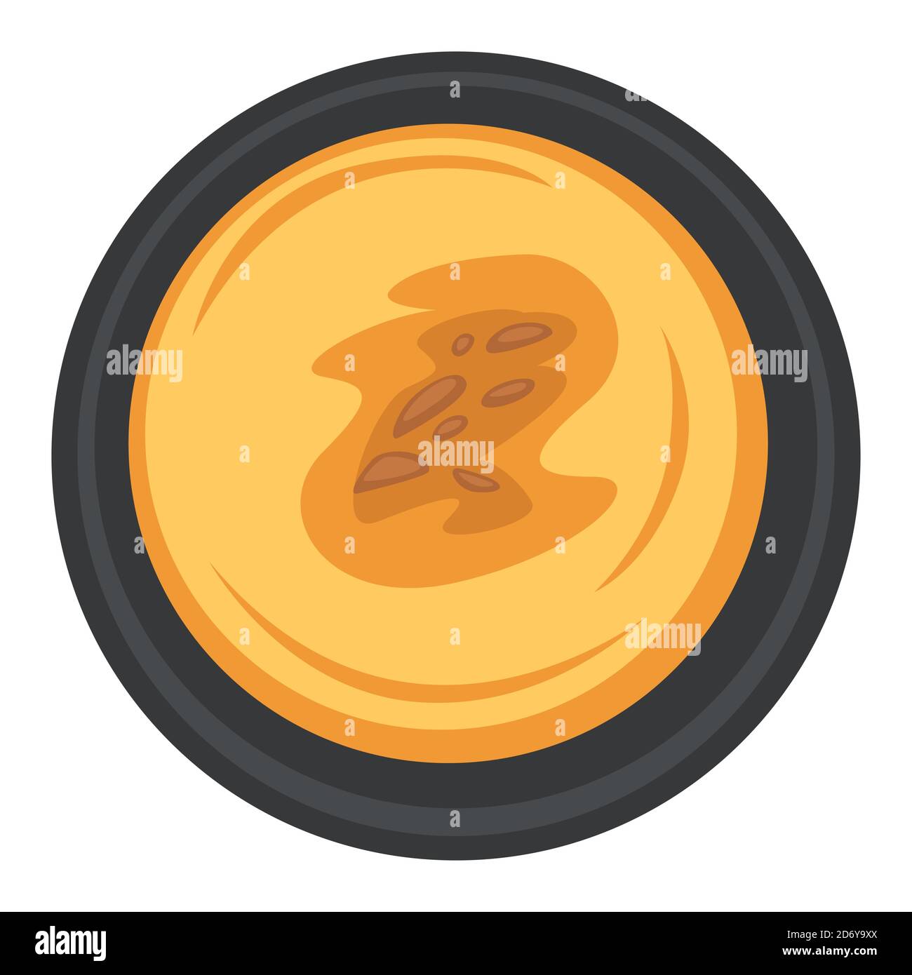 Pumpkin soup cooking Stock Vector Images - Alamy