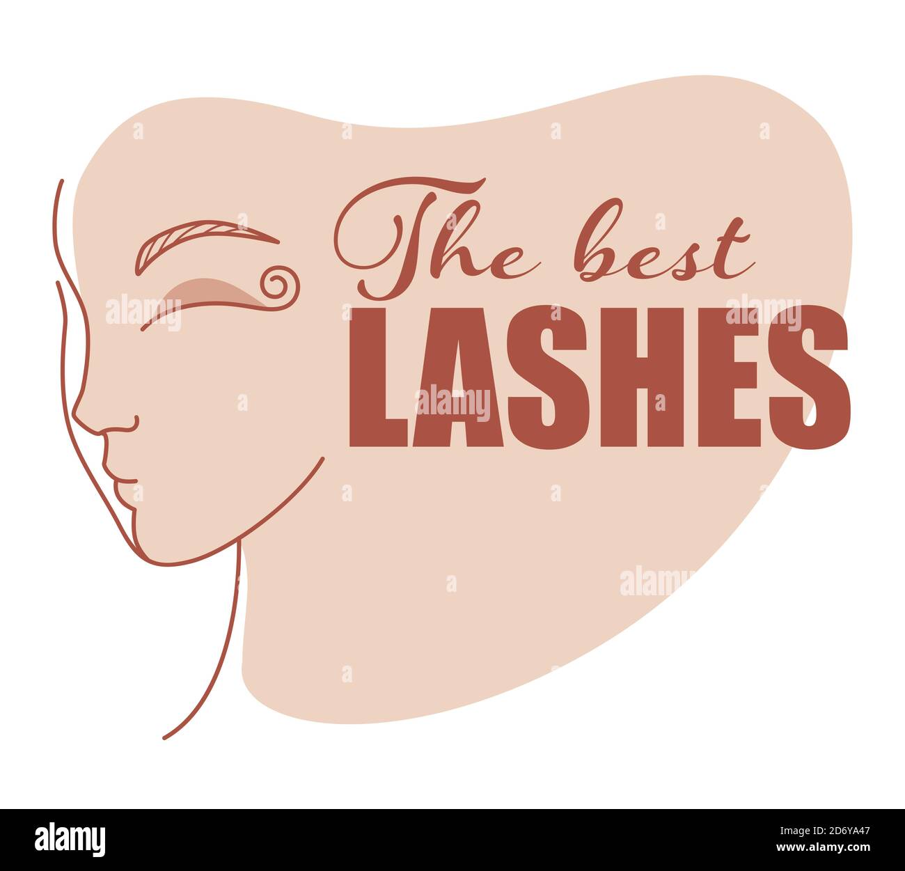 Fake lashes Stock Vector Images - Alamy