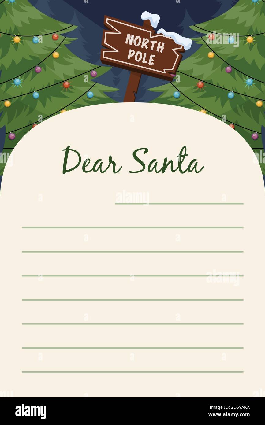 Letter To Father Christmas Stationery