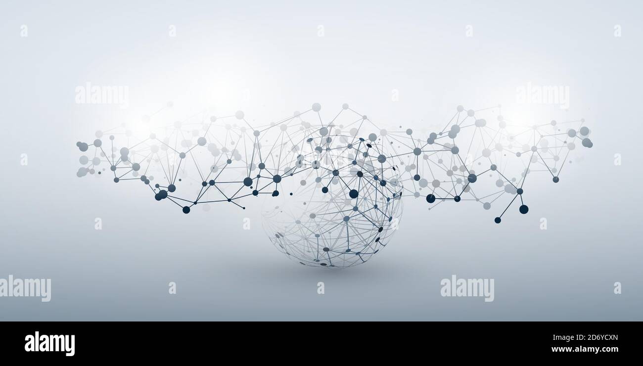 Black and White Modern Minimal Style Cloud Computing, Networks ...