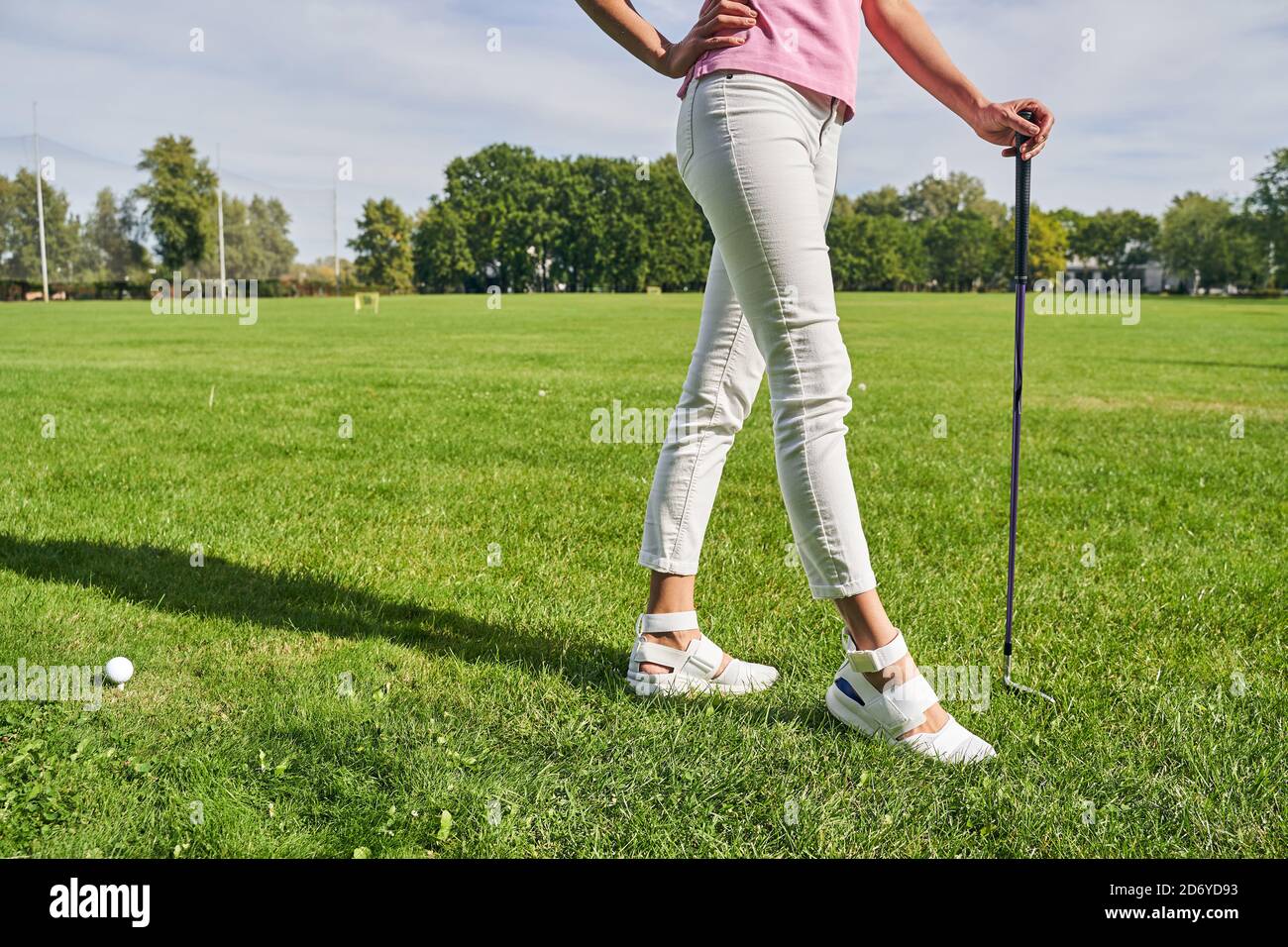Lady professional golfer hi-res stock photography and images - Alamy