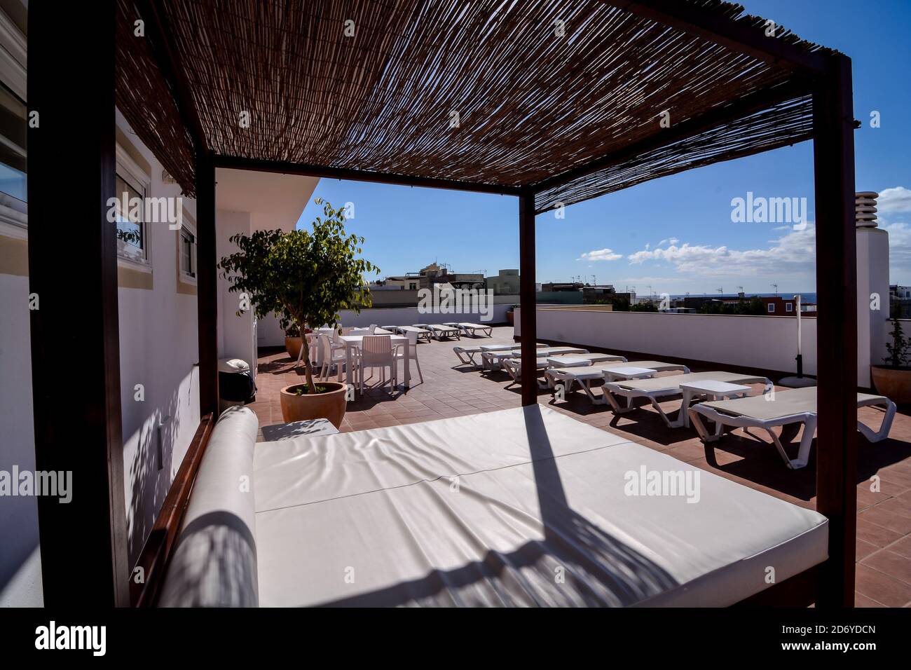 Balcony of a luxury hotel Stock Photo - Alamy