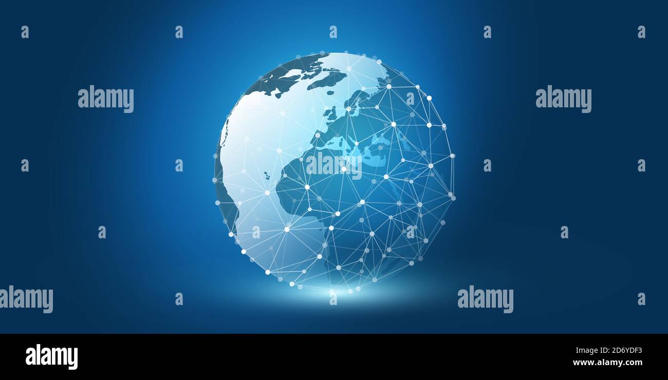 Abstract Blue Cloud Computing, Networks Structure and ...