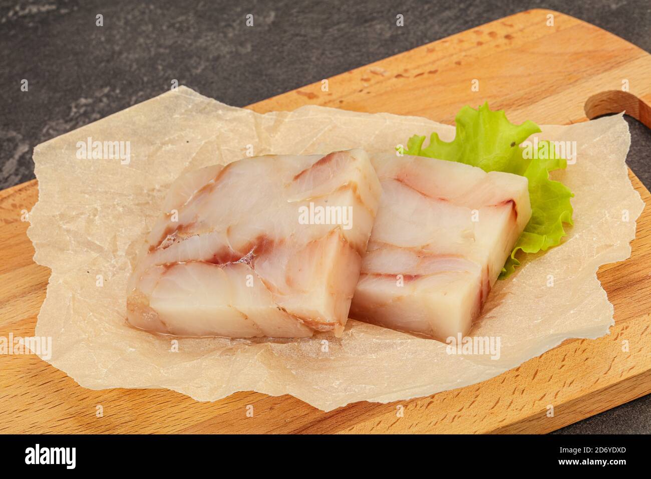 Raw dietary pollock fish fillet for cooking Stock Photo - Alamy