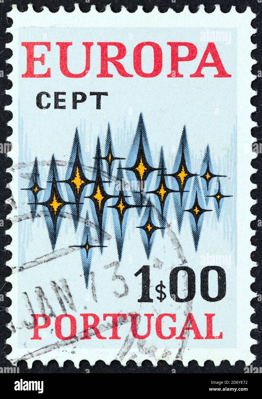 Postage stamp portugal hi-res stock photography and images - Alamy