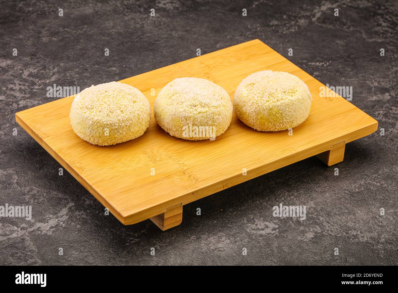 Raw potato zrazy - stuffed potato cutlet - for cooking Stock Photo - Alamy