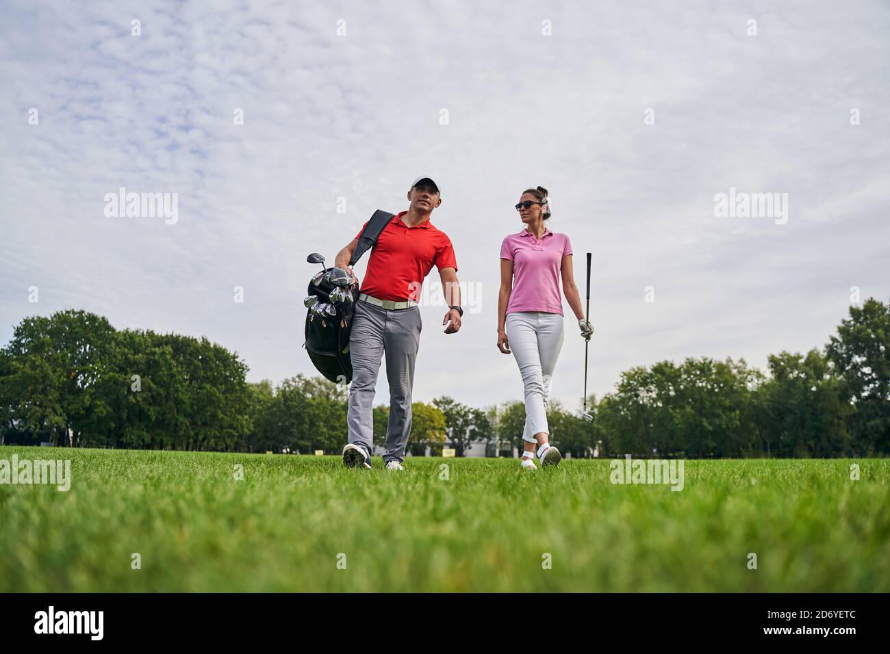 Golf teacher hi-res stock photography and images - Alamy