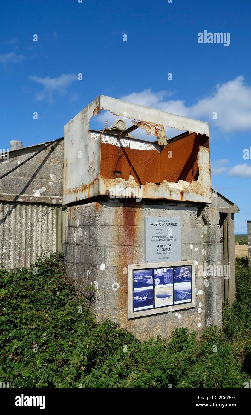 Padstow Disused World War One ( WW1 ) Former Airfield, Crugmeer ...