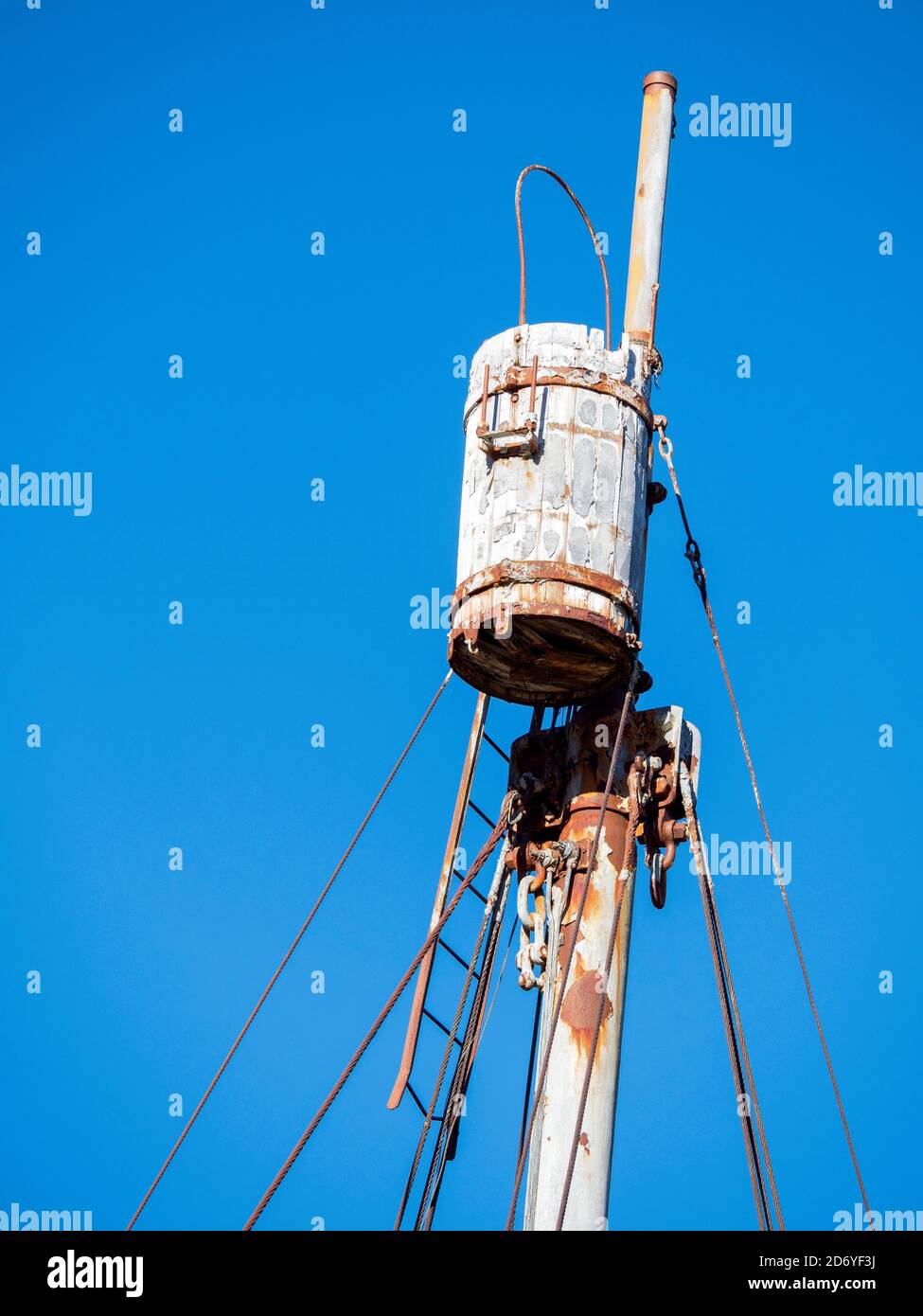 The Petrel a whale catcher. Grytviken Whaling Station in South Georgia ...