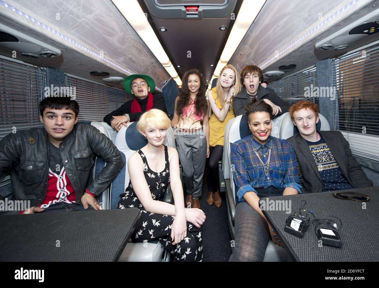 The new cast of Skins (l-r Sean Teale, Senastian De Souza, Dakota Blue ...