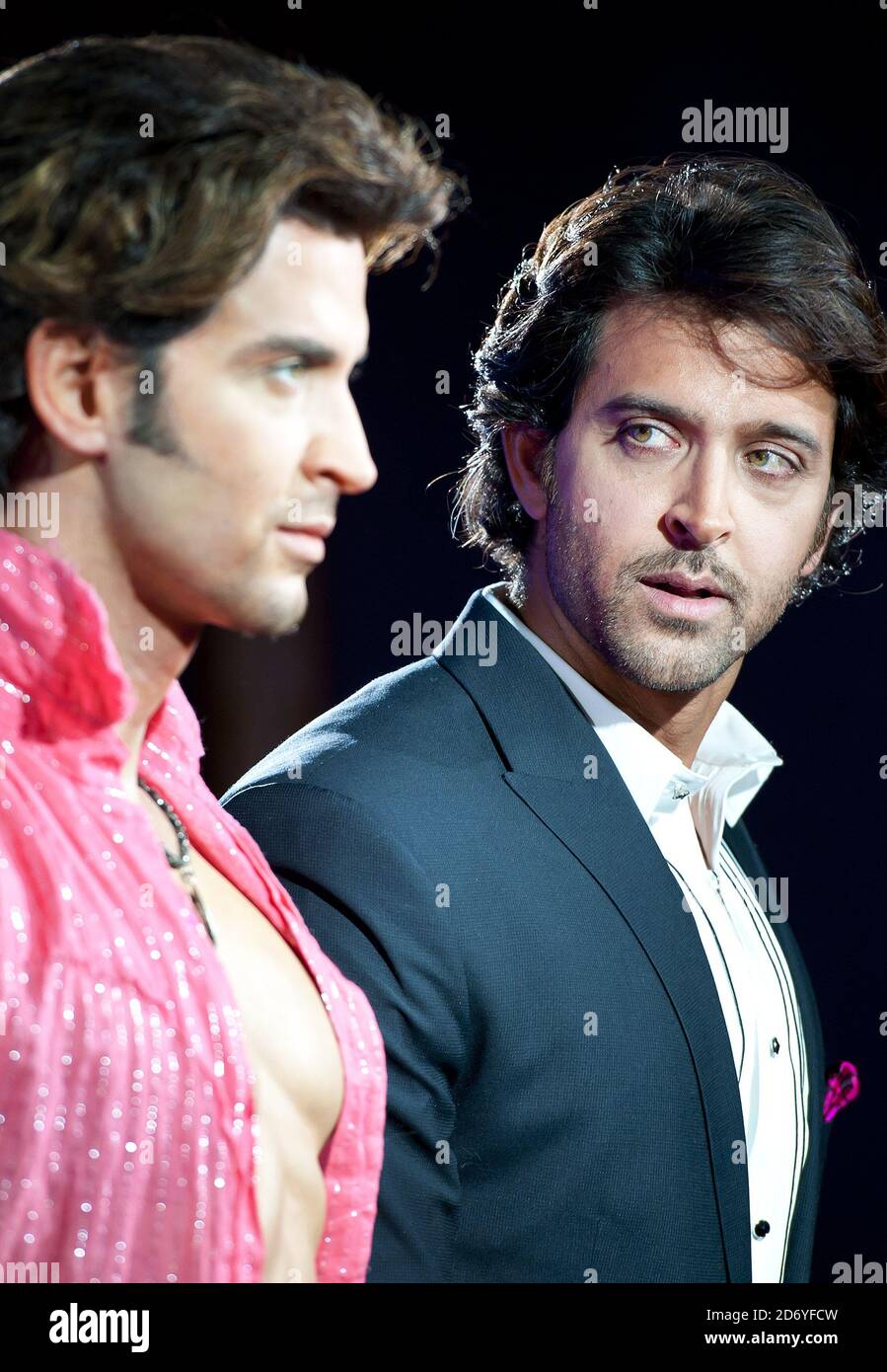 Bollywood actor Hrithik Roshan unveils his new waxwork at Madame ...