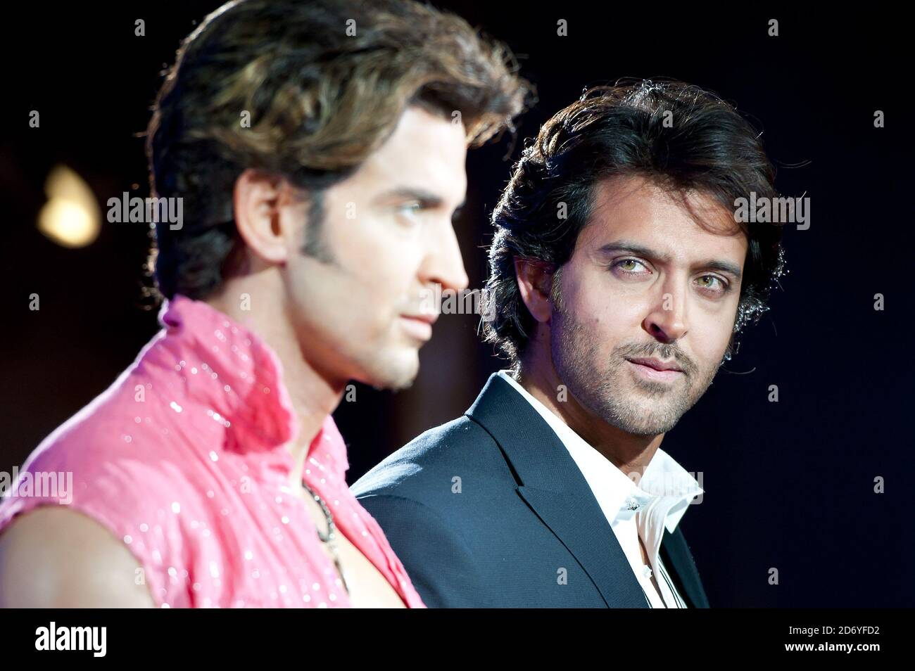 Bollywood actor Hrithik Roshan unveils his new waxwork at Madame ...