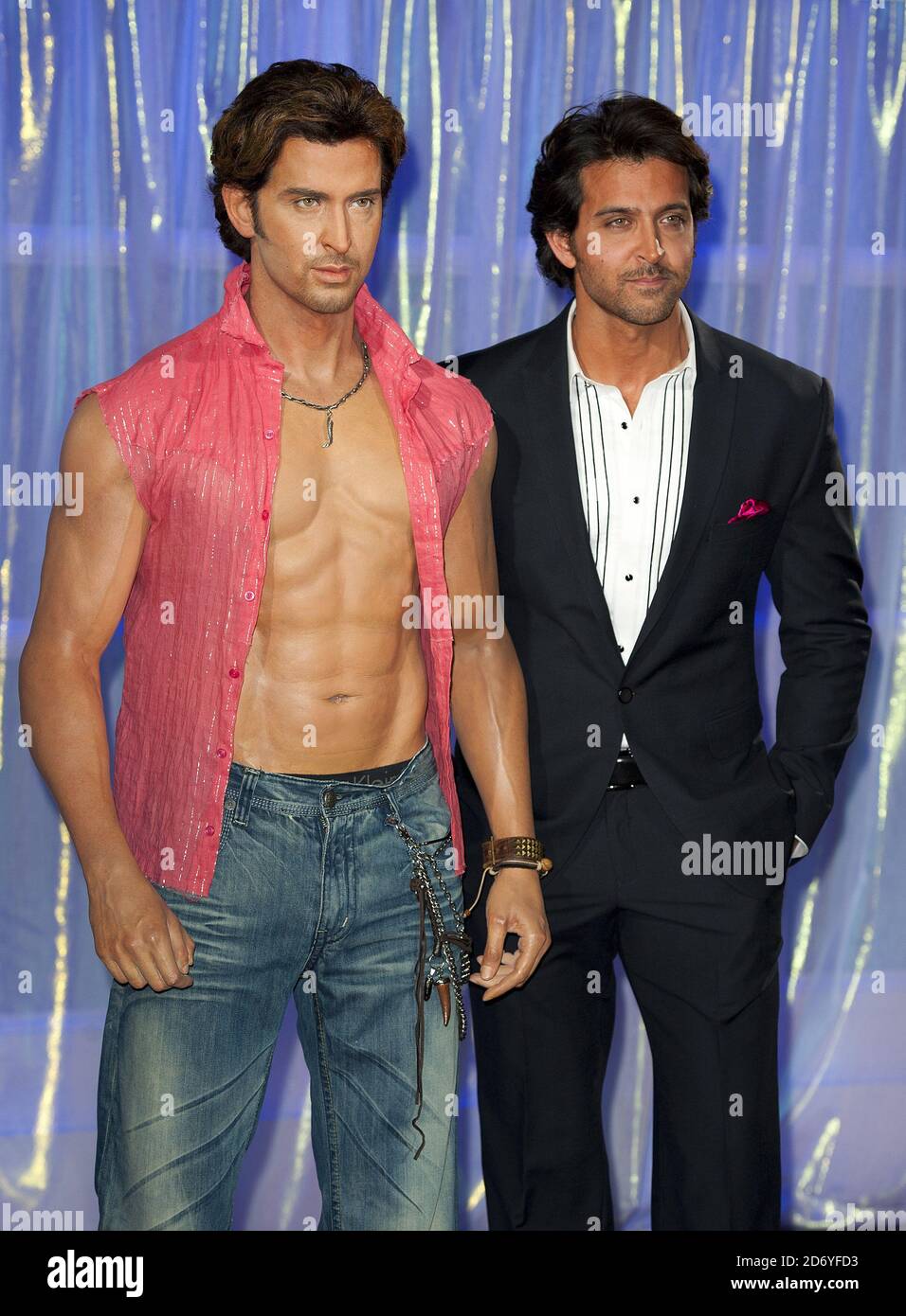 Bollywood actor Hrithik Roshan unveils his new waxwork at Madame ...